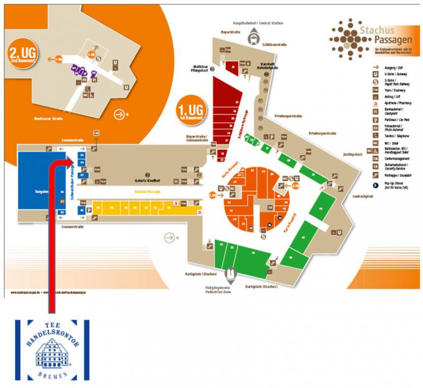 Neu: Das Tee- Handels- Kontor Bremen in der Schwanthaler- Passage | 10 ...